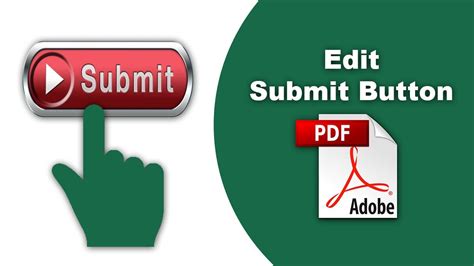 How To Edit A Submit Button In Pdf Prepare Form Using Adobe Acrobat