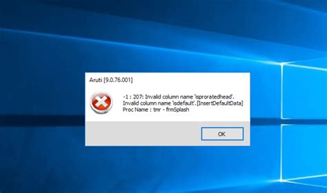 Invalid Column Name Isproratedhead