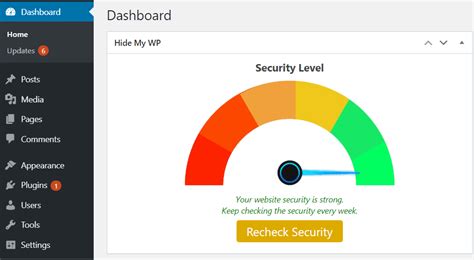 Use Hide My Wp In Dashboard Hide My Wp Ghost