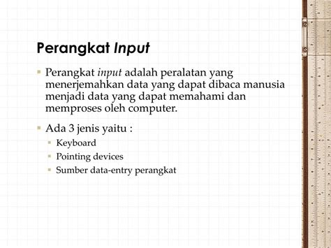 PPT PERANGKAT KERAS HARDWARE DAN PERANGKAT LUNAK SOFTWARE PowerPoint Presentation ID
