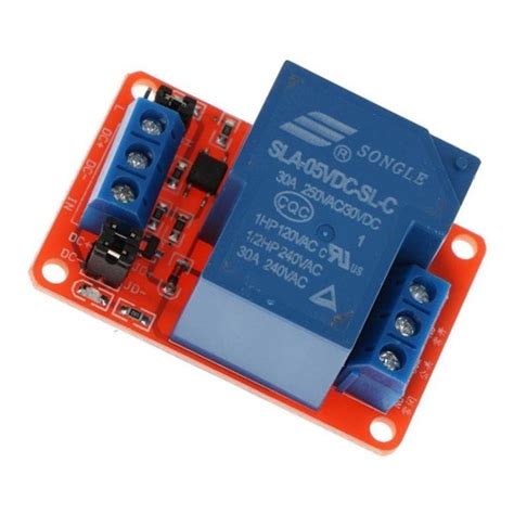 Módulo Relé 1 Canal 5v 30a Com Optoacoplador Para Arduino Shopee Brasil