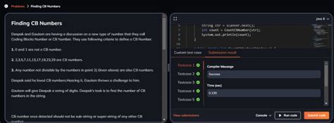 swarup das on linkedin codekiller java problemsolving cbnumbers