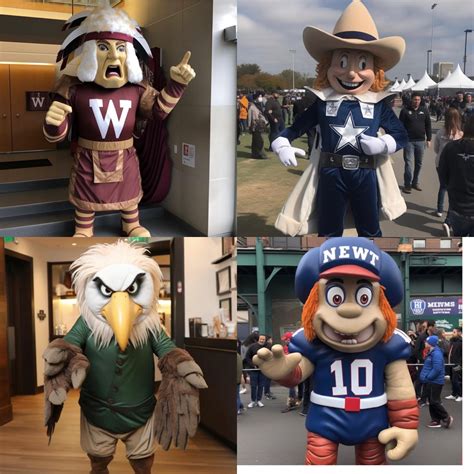 Nfl Mascots Recreated By Ai Which Mascot Is The Worst Rnflmemes
