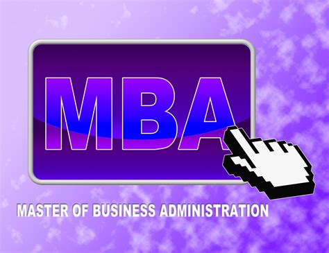 Free Photo Mba Button Means Master Of Business Administration