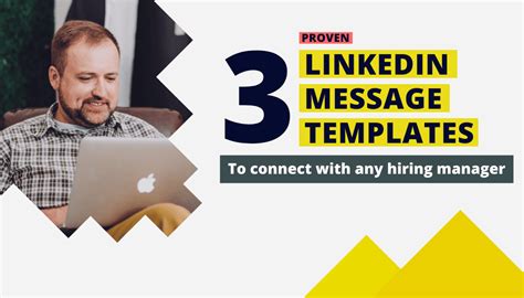 3 Linkedin Message Templates You Can Use To Impress Any Hiring Manager