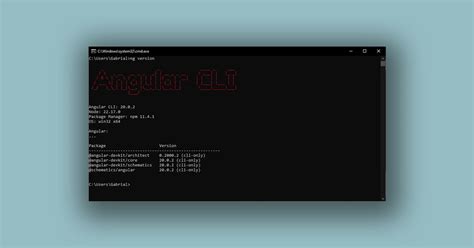 Quick Angular Cli Setup To Build Your First App Prime Inspire