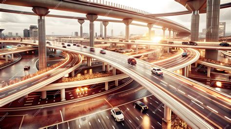 3d 인공지능 Ai 구동 교통 허브 Ai 교통 관리 및 인터랙티브 R과 함께 미래 혁신 프리미엄 Ai 생성 이미지