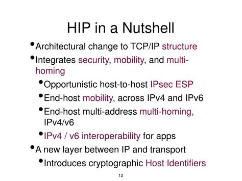 Ppt Host Identity Protocol Powerpoint Presentation Free Download Id3547791