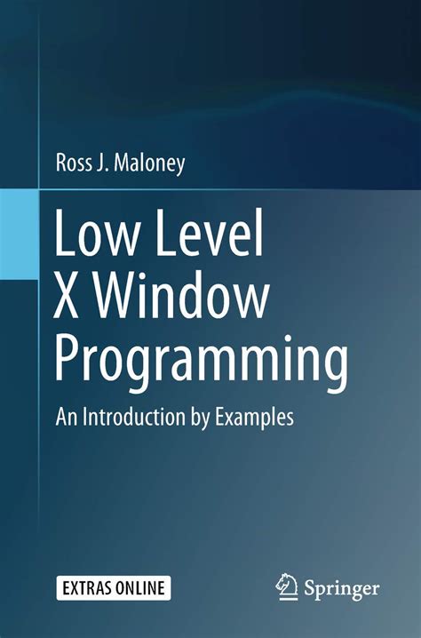 Low Level X Window Programming An Introduction By Examples Maloney Ross J 9783319742496