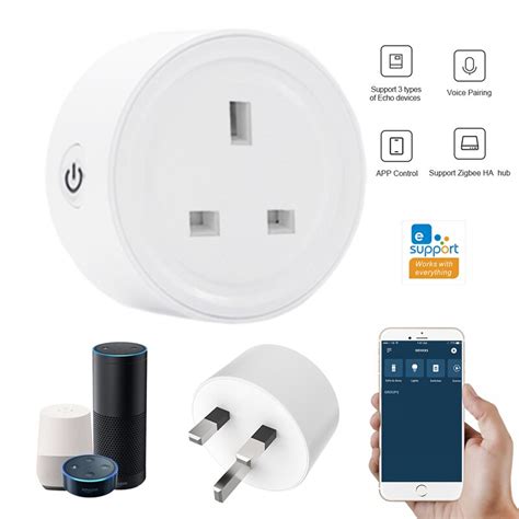 Zigbee Smart Uk Us Plug Socket Wifi Smart Plug Pow Vicedeal