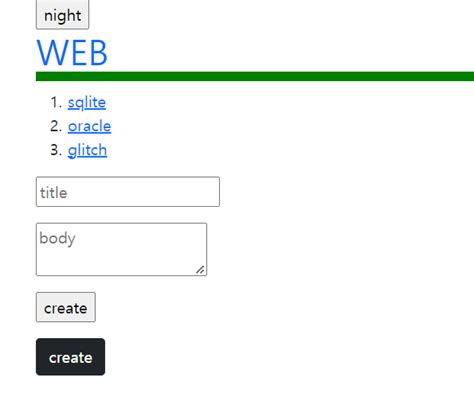 flask 데이터베이스 연동