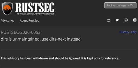 Whitdrawn Advisories Are Taken Into Account · Issue 457