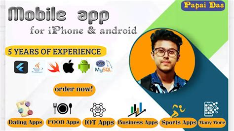 Develop Mobile App Building Mobile App For Ios And Android By