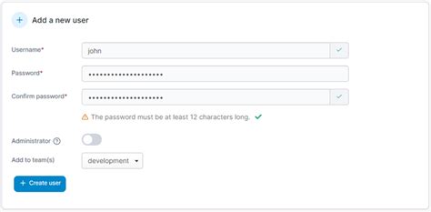 Add A New User Portainer Documentation