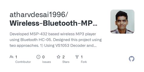 GitHub Atharvdesai1996 Wireless Bluetooth MP3 Player Using MSP 432