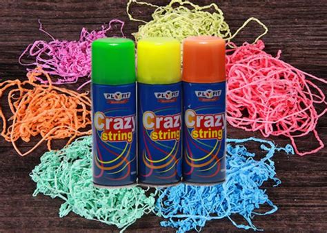 Colorful Non Flammable En71 Party String Spray