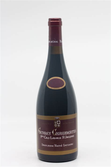 Leclerc Rene Gevrey Chambertin 1er Cru Lavaux Saint Jacques 2020