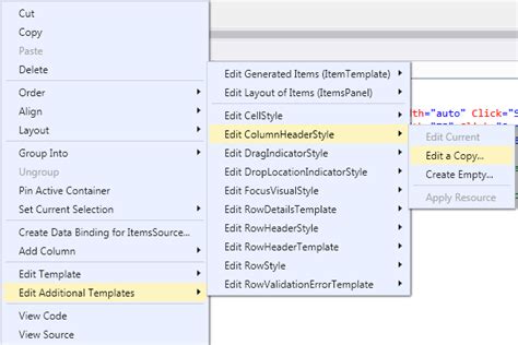 C Wpf Datagrid With Recognizesaccesskey Turned Off Stack Overflow
