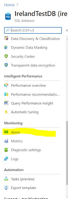 Alerting For Deadlocks In Sql Azure And Monitoring Using Azure Sql