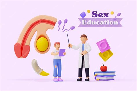 Free Psd Sex Education Character Composition Free Psd Sex Education Character Composition