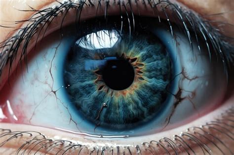 Premium Photo Postsurgery Retina Condition With Successful Reattachment Created With Generative Ai