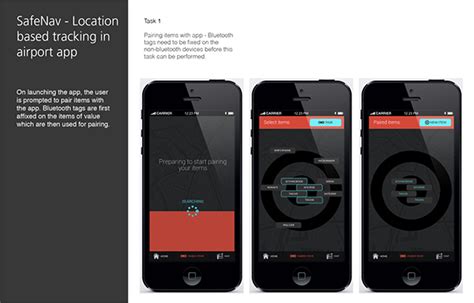 SafeNav Indoor Navigation App On Behance