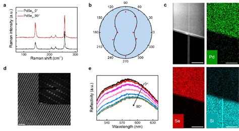 Multilayer Pdse 2 Flake Characterization A Raman Spectra Of A