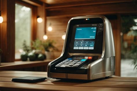 Premium Photo Image Of A Woman Making Nfc Payment Closeup