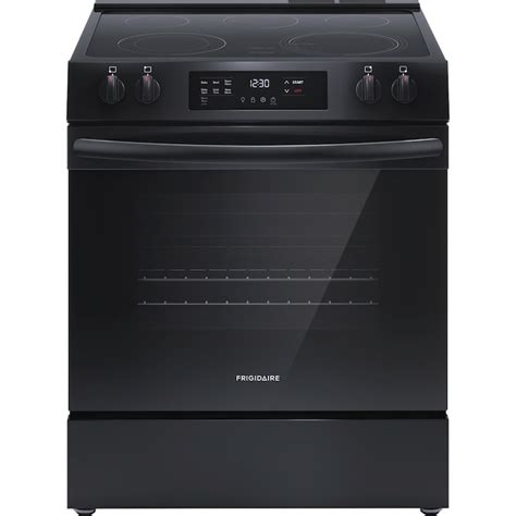 Frigidaire 30 In Glass Top 5 Burners 53 Cu Ft Steam Cleaning Slide In