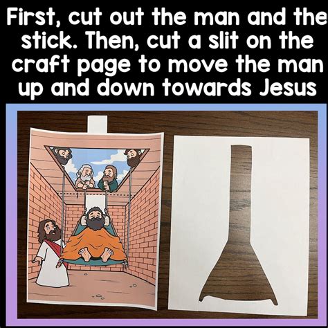 Craft For Jesus Heals The Paralyzed Man