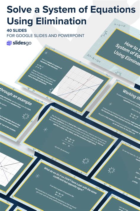 How To Solve A System Of Equations Using Elimination