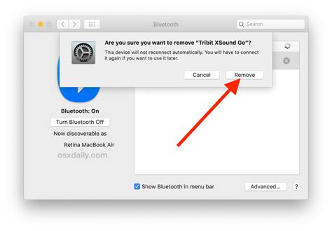 How To Remove A Bluetooth Device From A Mac