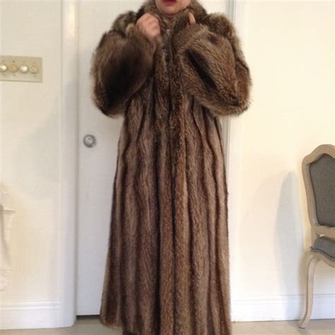 Jackets And Coats Authentic Vintage Womens Beaver Skin Fur Coat Poshmark