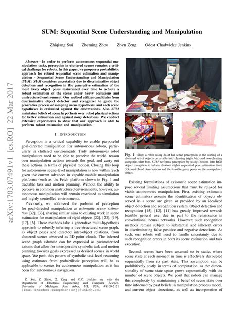 Pdf Sum Sequential Scene Understanding And Manipulation