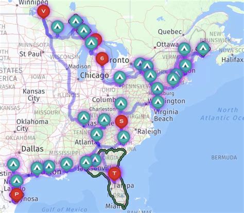 Our 2023 Rv Route Include 7 National Parks And 15 State Parks R