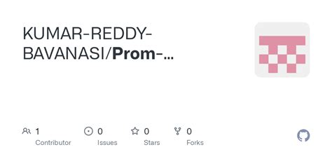 github kumar reddy bavanasi prom grafana alertmanager windowsexporter