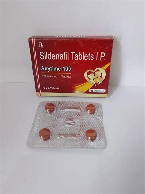 Sildenafil 100 Mg Tablets At ₹ 96box Pharmaceutical Capsules In