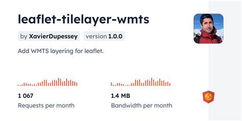 leaflet tilelayer wmts cdn by jsdelivr a cdn for npm and github
