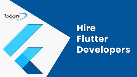 Why Hire Flutter App Developer From Rockers Technology