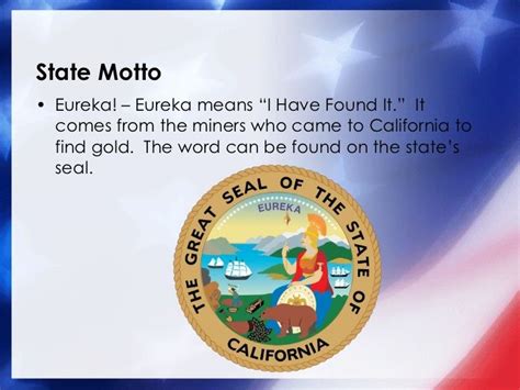 California State Motto