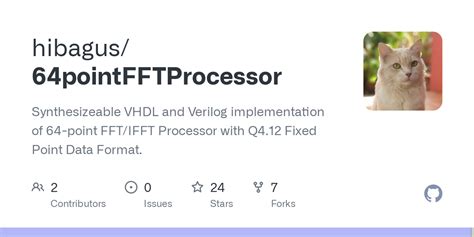 github hibagus 64pointfftprocessor synthesizeable vhdl and verilog