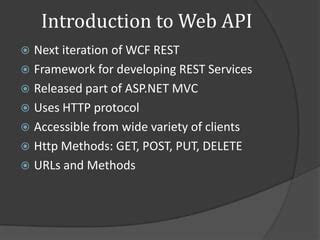 Web Api PPT