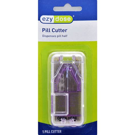 Ezy Dose Pill Cutter Dispenses Pill Half 67755