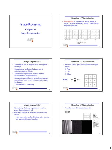 Lecture7 Segmentation Pdf Image Segmentation Digital Signal