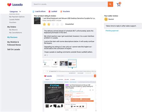 Lazada User Interface Causes Disappointment And Resentment To Buyers
