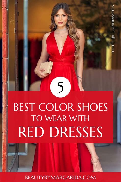 5 Best Shoe Colors That Go With Your Red Dress Red Dress Accessories