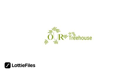 Julia의 무료 Our Treehouse Loop 애니메이션 로티파일