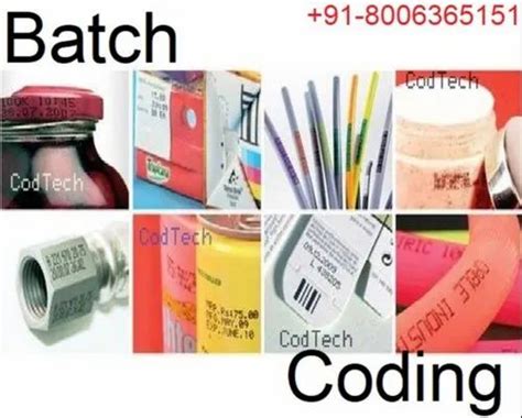 CodTech India Batch Coding Machine At Piece In Ghaziabad ID