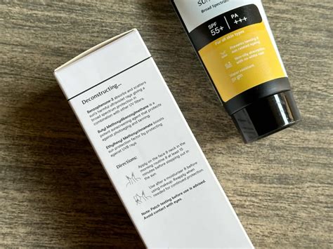 Deconstruct Gel Sunscreen Review Didnt Work For Me The Pink Velvet