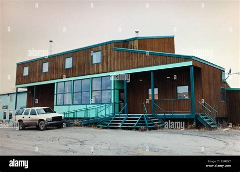 Village Of Kugluktuk Nunavut Canada Beaufort Sea Canadian Arctic Coppermine Inn Lodging